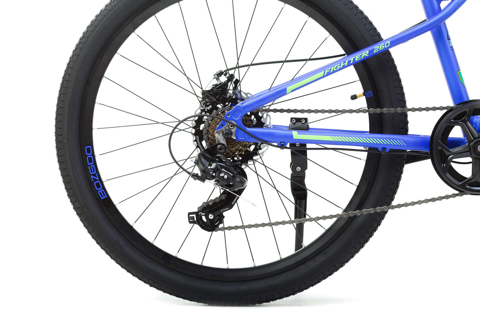 Велосипед BozGoo Fighter (blue/green)